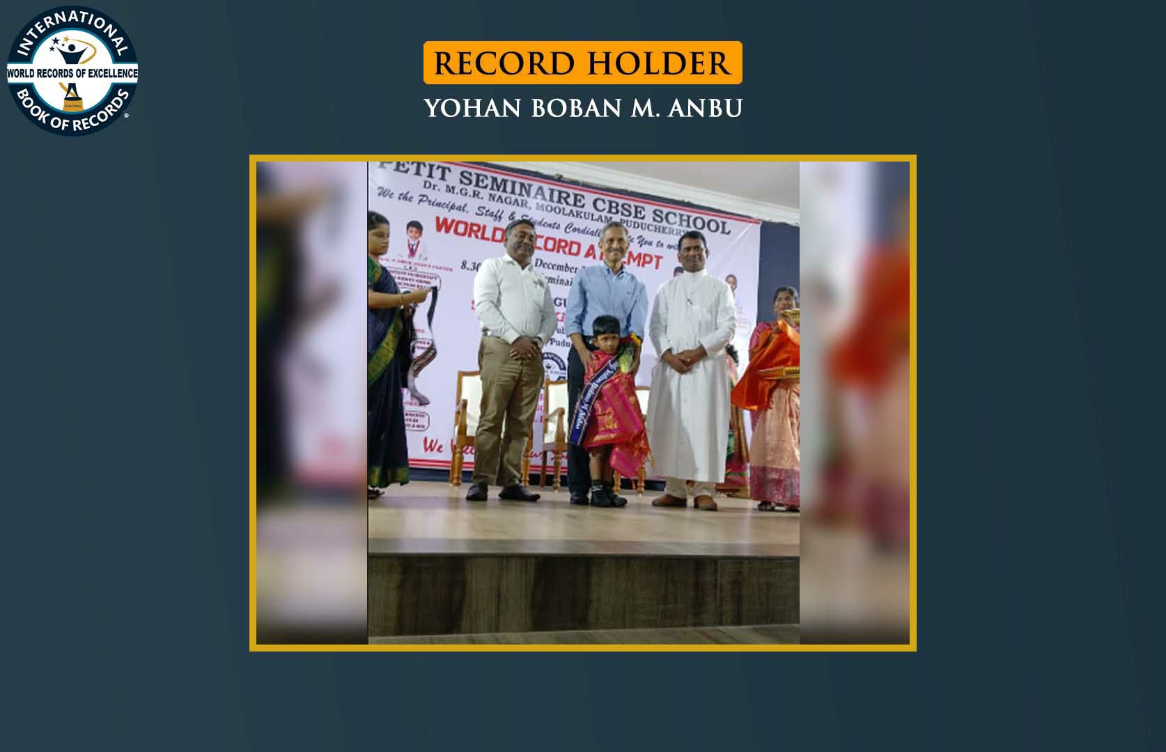 World Record - International Book of Records